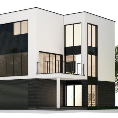 China Permanent Light Steel Frame Homes with EU Certification - 50+ Year Lifespan, 80-100mm Wall Panels for sale