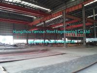 China 80x120 Prefabricated Structural Steel Building with ASTM A36 Carbon Steel HP500-8-12*200 Sections for sale