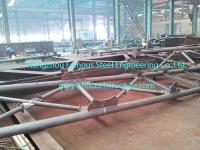 China Steel Framed Industrial Steel Buildings Galvanized ASTM A36 Purlins / Girts for sale