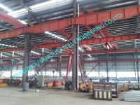 China Metal Customized Prefab Industrial Steel Buildings Easy Erection With C Purlins for sale