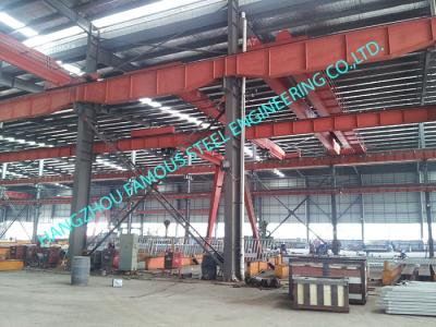 China Metal Customized Prefab Industrial Steel Buildings Easy Erection With C Purlins for sale