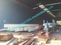 China Mining Storage Steel Framed Buildings , Fast Erection PEB Prefab Steel Buildings for sale