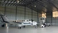 China Pre-engineered Steel Aircraft Hangars Sructural Carbon Steel AISC Codes for sale