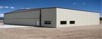 China Customized Prefabricated Steel Aircraft Hangars With 26 Gauge Steel Tiles for sale