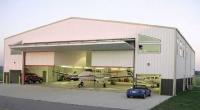 China Custom Prefabricated Steel Aircraft Hangars 7-20m Width with 5.23m Headroom and Labor-Saving Installation for sale