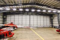 China Custom Prefabricated Steel Aircraft Hangars 7-20m Width with 5.23m Headroom and Labor-Saving Installation for sale