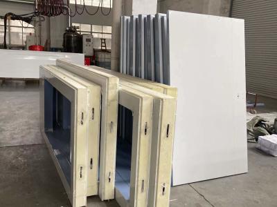 China 960mm Polyurethane Foam Sandwich Panels for Cold Storage - 50mm to 100mm Thickness, 100kg/m² Load Capacity for sale
