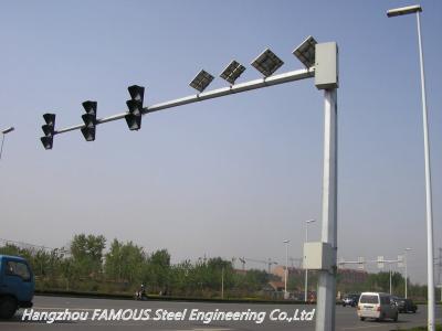 China Q345 Road Sign Structure For Traffic Monitoring Systems And Cameras for sale