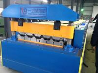 China Galvanized Corrugated Roll Forming Machine WLTM Model 0.3-0.7mm Capacity 8000kg Total Weight for sale