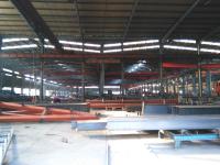 China Prefabricated Warehouse Curved Roof Industrial Structural Steel Shed for sale
