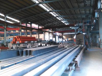 China Prefabricated Warehouse Curved Roof Industrial Structural Steel Shed for sale