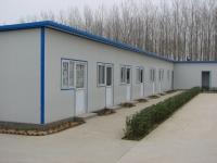 China Easy Construction Sandwich Panel Steel Portable House For Worker Residing for sale
