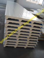 China Cold Room Corrugated EPS Sandwich Metal Roofing Sheets Wall Panels for sale