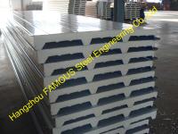 China Cold Room Corrugated EPS Sandwich Metal Roofing Sheets Wall Panels for sale