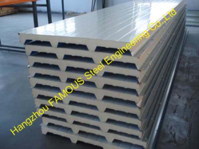 China Cold Room Corrugated EPS Sandwich Metal Roofing Sheets Wall Panels for sale
