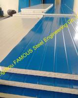 China Heat Insulation EPS Polyurethane Foam Sandwich Panels For House for sale