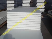 China Heat Insulation Metal Roofing Sheets , EPS Cement Sandwich Panels for sale