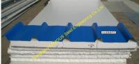 China Heat Insulation Metal Roofing Sheets , EPS Cement Sandwich Panels for sale