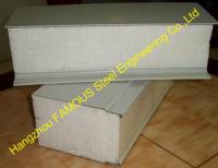 China Prefab Corrugated Metal Roofing Sheets Sandwich EPS PU Rock Wool for sale
