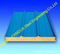 China Exterior Polyurethane Foam Sandwich Sheetsl For Refrigeration House for sale