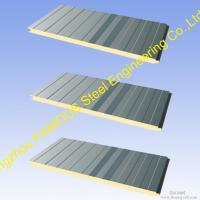 China Exterior Polyurethane Foam Sandwich Sheetsl For Refrigeration House for sale