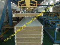 China Corrugated Metal Roofing Sheets , Fire Rated Insulated Roofing Sheets for sale