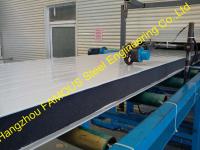 China Warehouse Metal Roofing Sheets / Polyurethane Panel Heat Insulation for sale