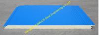 China Warehouse Metal Roofing Sheets / Polyurethane Panel Heat Insulation for sale