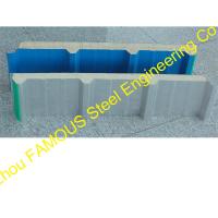 China Light Weight Construction EPS Sandwich Panels Roofing For Cold Room for sale