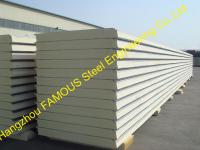 China Color Steel Polyurethane Sandwich Metal Roofing Sheets 50-100mm Thickness with B1 Fireproof Rating and 20+ Year Lifespan for sale