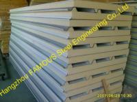 China 50mm PU Sandwich Wall Panels with 0.025 W/m·K Thermal Conductivity for Prefab House Construction for sale