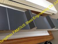 China Metal Roofing Insulated Sandwich Panels Fireproof , 100mm -150mm Foam for sale