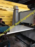 China Structural Insulated Sandwich Panels , Wall And Roof PU Panels for sale