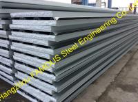 China Polystyrene Insulated Sandwich Panels / Metal Roofing Sheets Warehouse for sale