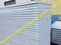 China Fiberglass Rockwool Insulated Sandwich Panels , Prefabricated Roof Wall for sale
