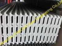 China Fiberglass Rockwool Insulated Sandwich Panels , Prefabricated Roof Wall for sale