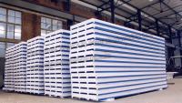 China EPS Polystyrene Insulated Sandwich Panels for Metal Buildings Roofing System for sale