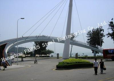 China Temporary Steel Bridge Railway Structure Of Stay Cable for sale