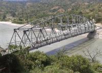China AWS D1.1 D1.5 Steel Modular Bailey Bridge Truss Girder - 14m Width, 64m Single Span Capacity for sale