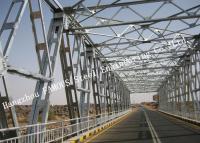 China AWS D1.1 D1.5 Steel Modular Bailey Bridge Truss Girder - 14m Width, 64m Single Span Capacity for sale