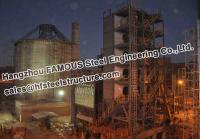 China Industrial Structural Steel Fabrications for Cement Plants - 3,656 to 7,200 Ton Capacity with Q345/Q235 Steel Materials for sale