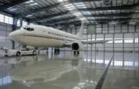 China Waterproof Aircraft Hangar with Piping Truss Structure - Up to 100m Clear Span, Hurricane-Resistant Design for sale