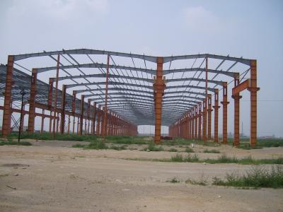 China Custom Pre-Engineered Steel Building with 50,000 PSI Yield Strength and 30% Lighter Weight Design for sale