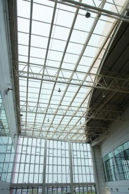 China Custom Steel Fabricate Pipe Metal Truss Buildings Grandstands and Sports Stadiums for sale
