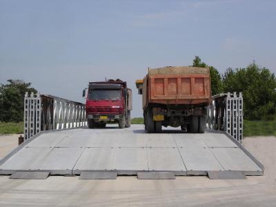 China Structural Steel Bailey Bridge - Modular Portable Pre-Fabricated Truss Bridge with 3m Panels and 60m Maximum Span for sale