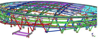 China Professional Steel Structure Detailing Services for Commercial & Industrial Buildings - AISC & BS Standards Compliance for sale