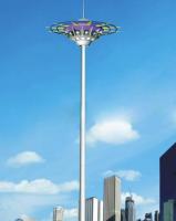 China 3-15 Meters Hot Dip Galvanized Steel Pole For High Mast Light for sale