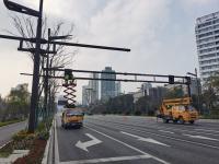 China Low MOQ Overhead Sign Support Bridge Type Sign Trusses for sale