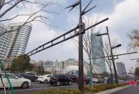 China Low MOQ Overhead Sign Support Bridge Type Sign Trusses for sale