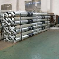 China Galvanized Steel Utility Poles Power Distribution Poles CE Certified for sale